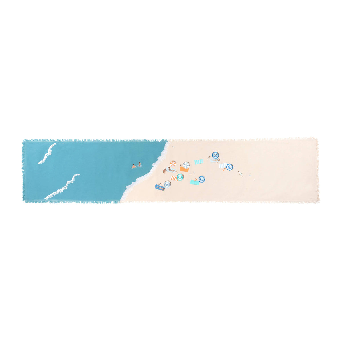 Rightside Design Table Runner - Beach Bound Embroidered – Chatham Pottery