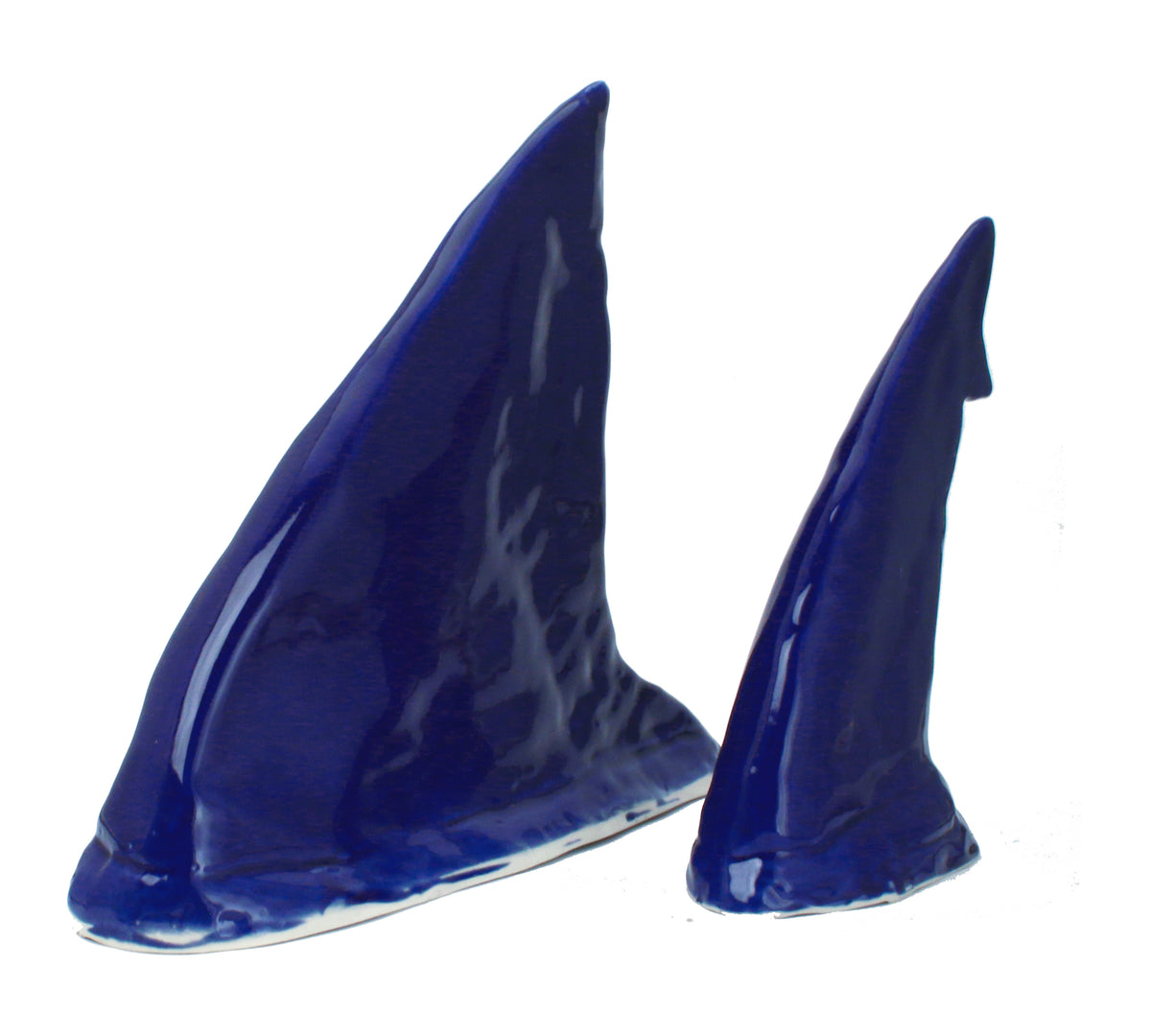 Garden Shark Fin Set - Cobalt Blue – Chatham Pottery