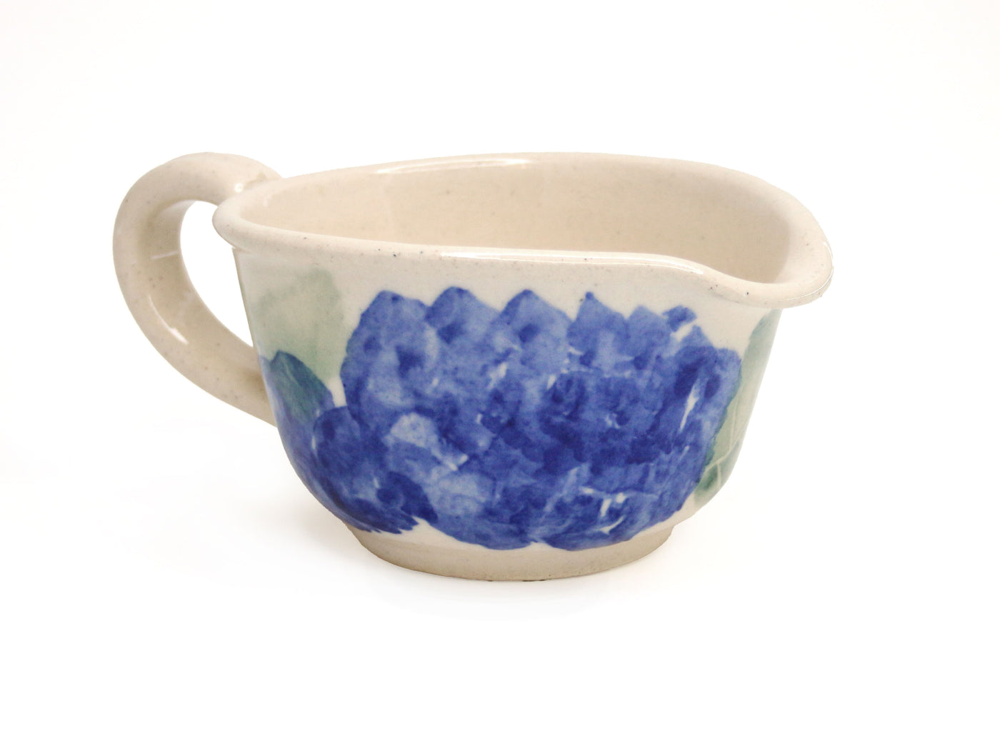 Hydrangea Pattern - Gravy Dish – Chatham Pottery