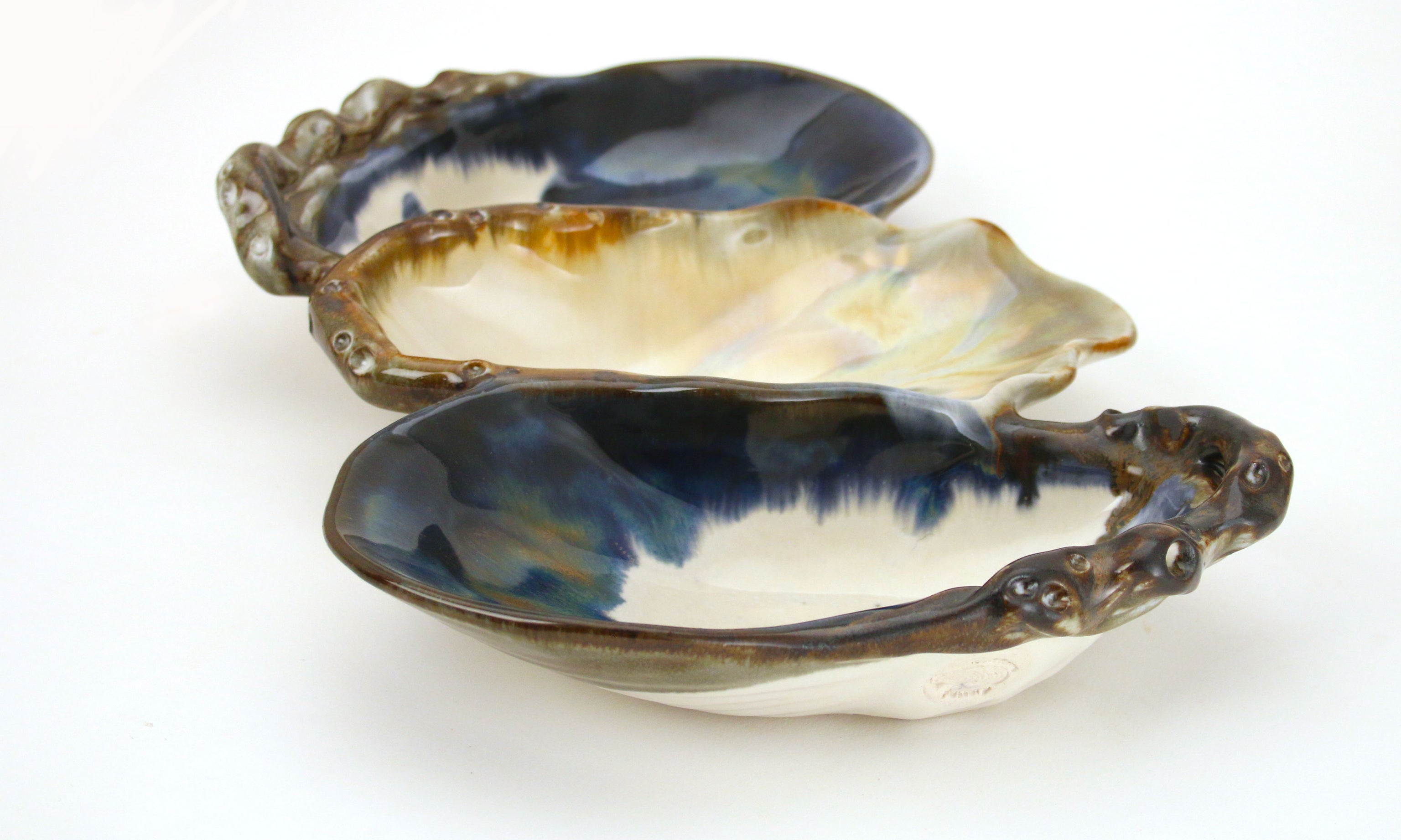 Mussels and More - Shell Trio Serving Dish – Chatham Pottery