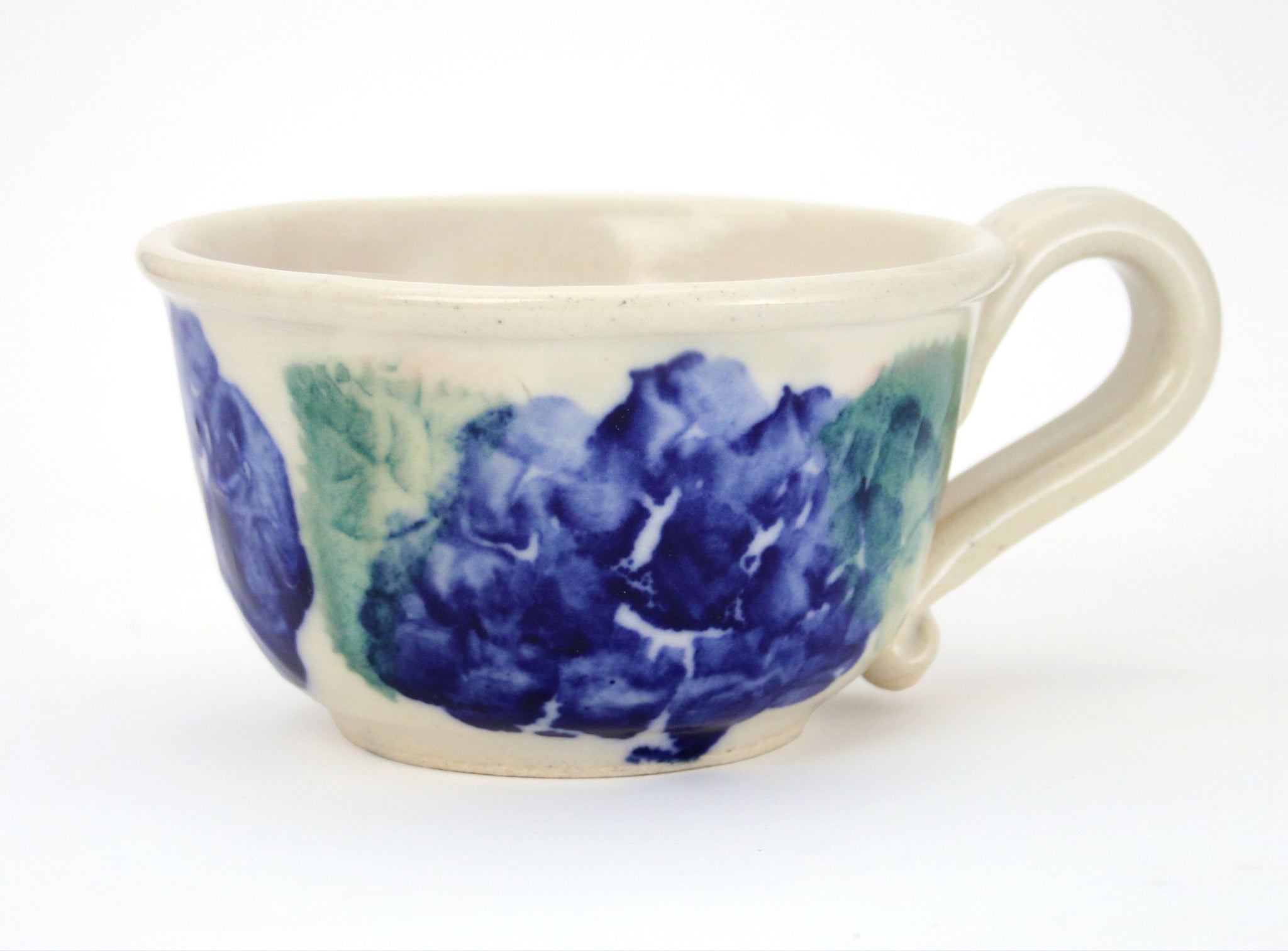 Hydrangea - Chowder Mug – Chatham Pottery