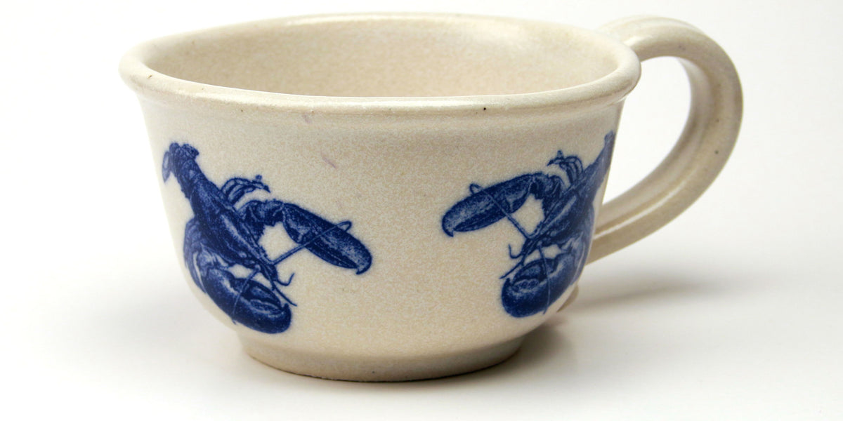 In-Glaze Decal - Lobster - Chowder Mug – Chatham Pottery